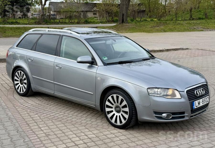 Grey Audi A4 2006 in Riga, with an engine capacity of 2.70 L and mileage of 356 thousand km for 1990 €, photo 4 on AUTOMOTO.COM.LV