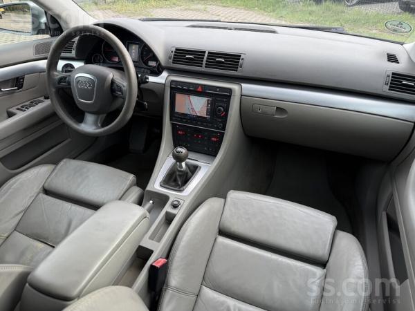 Grey Audi A4 2006 in Riga, with an engine capacity of 2.70 L and mileage of 356 thousand km for 1990 €, photo 6 on AUTOMOTO.COM.LV
