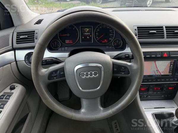 Grey Audi A4 2006 in Riga, with an engine capacity of 2.70 L and mileage of 356 thousand km for 1990 €, photo 7 on AUTOMOTO.COM.LV