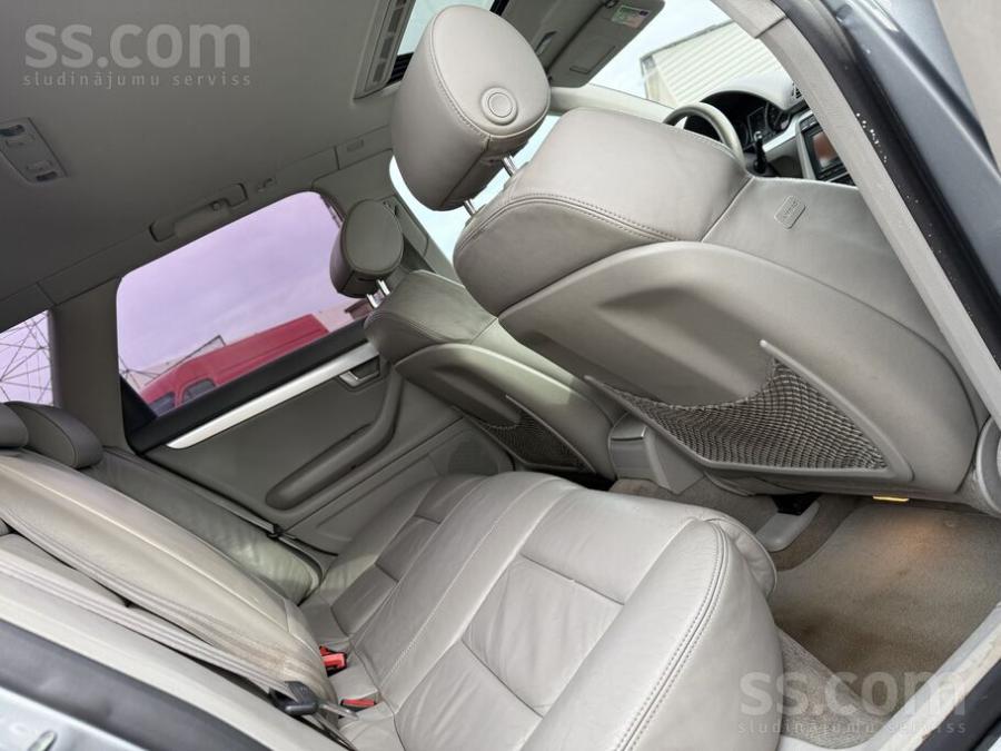 Grey Audi A4 2006 in Riga, with an engine capacity of 2.70 L and mileage of 356 thousand km for 1990 €, photo 14 on AUTOMOTO.COM.LV
