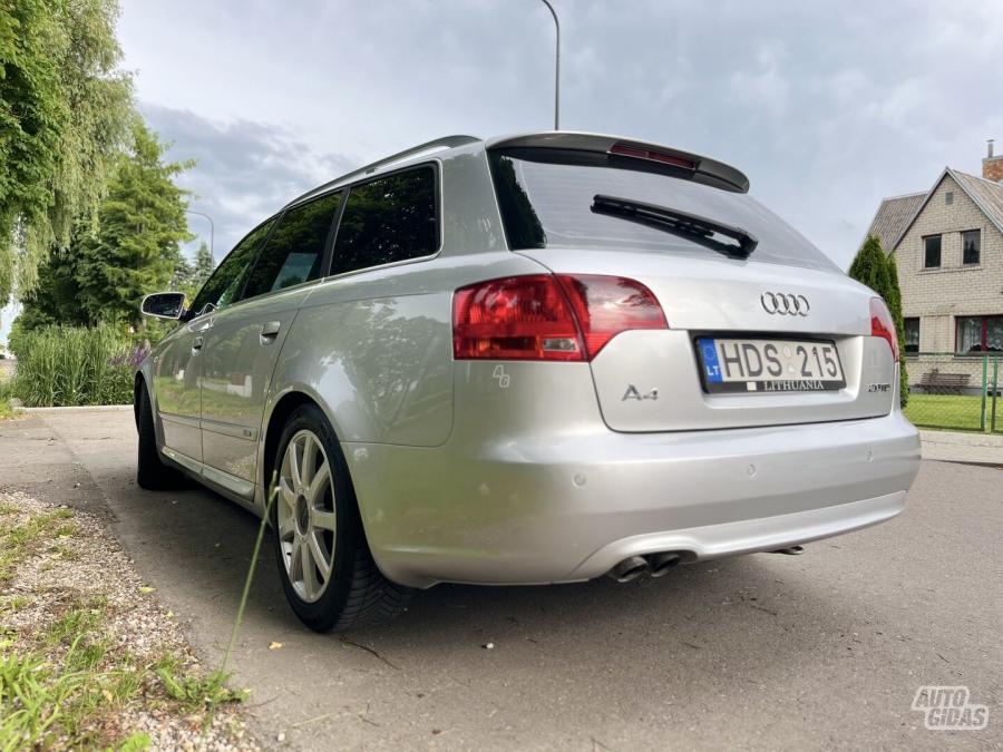 Grey Audi A4 2006 in Kaunas, with an engine capacity of 2.00 L and mileage of 300 thousand km for 3400 €, photo 9 on AUTOMOTO.COM.LV
