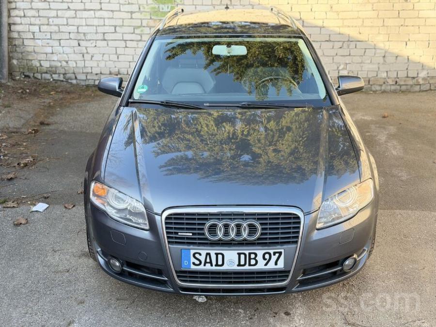 Grey Audi A4 2006 in Riga, with an engine capacity of 2.00 L and mileage of 216 thousand km for 4800 €, photo 1 on AUTOMOTO.COM.LV
