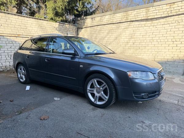 Pelēks Audi A4 2006 Rīga, ar dzinēja tilpumu 2.00 L un nobraukumu 216 tūkst. km par 4800 €, foto 7 vietnē AUTOMOTO.COM.LV