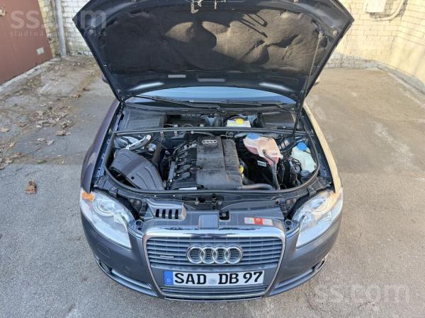 Pelēks Audi A4 2006 Rīga, ar dzinēja tilpumu 2.00 L un nobraukumu 216 tūkst. km par 4800 €, foto 8 vietnē AUTOMOTO.COM.LV