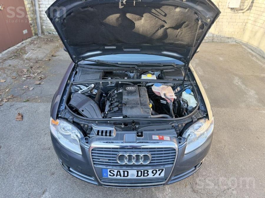 Grey Audi A4 2006 in Riga, with an engine capacity of 2.00 L and mileage of 216 thousand km for 4800 €, photo 9 on AUTOMOTO.COM.LV