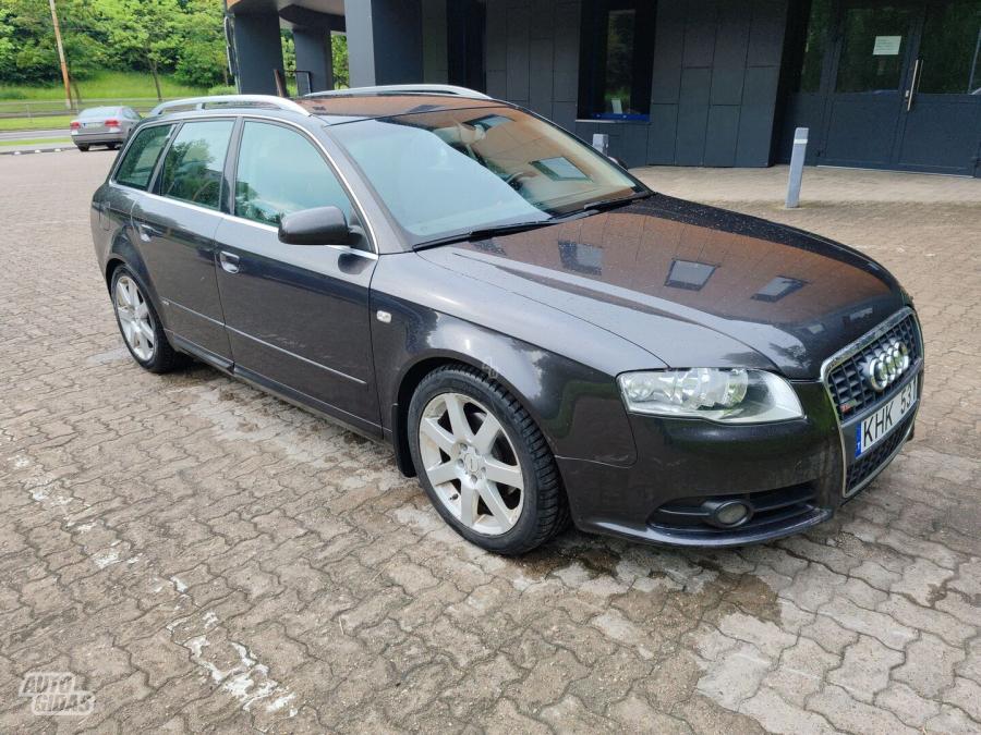 Grey Audi A4 2006 in Vilnius, with an engine capacity of 2.00 L and mileage of 360 thousand km for 2200 €, photo 3 on AUTOMOTO.COM.LV