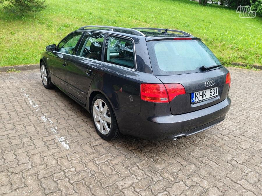Grey Audi A4 2006 in Vilnius, with an engine capacity of 2.00 L and mileage of 360 thousand km for 2200 €, photo 4 on AUTOMOTO.COM.LV