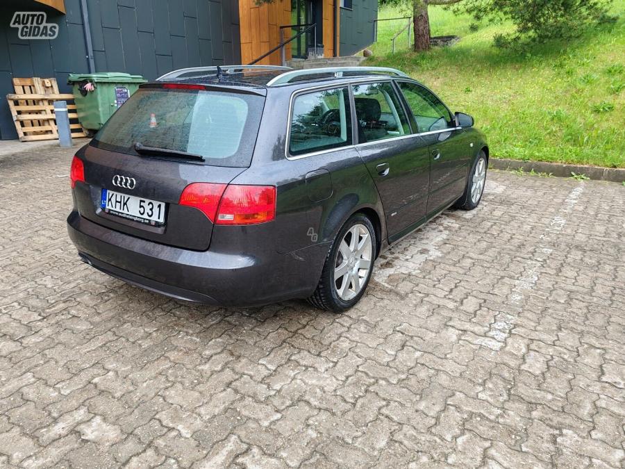 Grey Audi A4 2006 in Vilnius, with an engine capacity of 2.00 L and mileage of 360 thousand km for 2200 €, photo 5 on AUTOMOTO.COM.LV