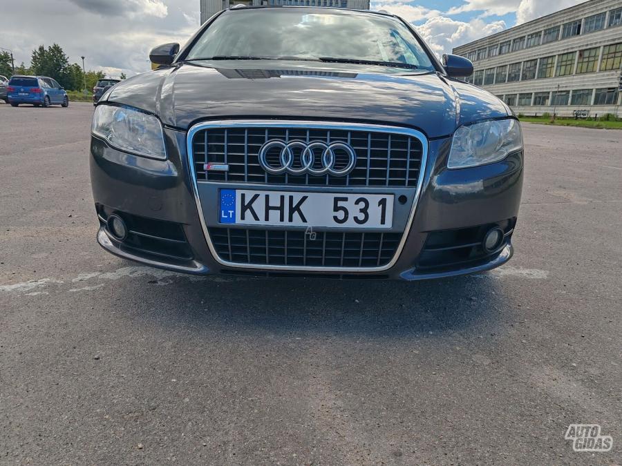 Grey Audi A4 2006 in Vilnius, with an engine capacity of 2.00 L and mileage of 360 thousand km for 2200 €, photo 9 on AUTOMOTO.COM.LV