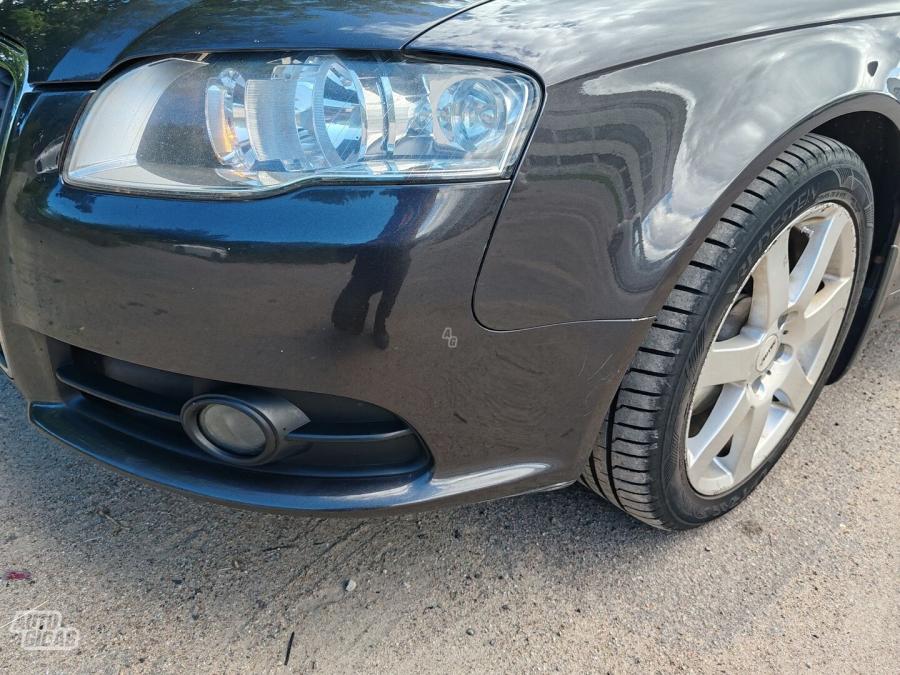 Grey Audi A4 2006 in Vilnius, with an engine capacity of 2.00 L and mileage of 360 thousand km for 2200 €, photo 10 on AUTOMOTO.COM.LV
