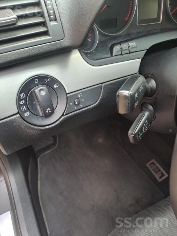 Grey Audi A4 2006 in Daugavpils, with an engine capacity of 2.00 L and mileage of 0 thousand km for 3550 €, photo 10 on AUTOMOTO.COM.LV