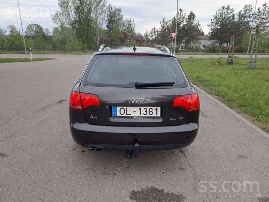 Pelēks Audi A4 2006 Daugavpils, ar dzinēja tilpumu 2.00 L un nobraukumu 0 tūkst. km par 3750 €, foto 6 vietnē AUTOMOTO.COM.LV
