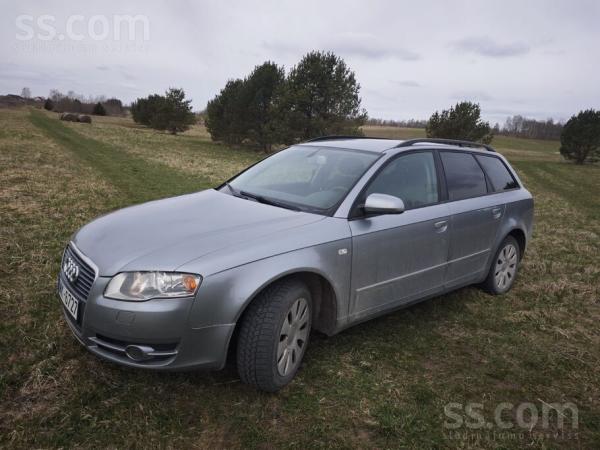 Pelēks Audi A4 2006 Talsi, ar dzinēja tilpumu 2.00 L un nobraukumu 340 tūkst. km par 1000 €, foto 2 vietnē AUTOMOTO.COM.LV