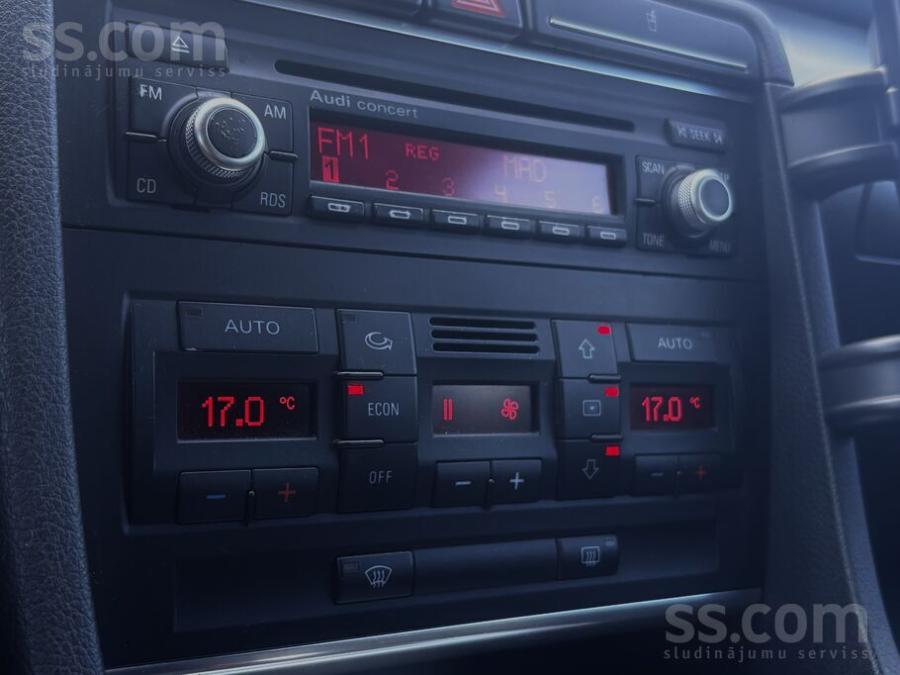Pelēks Audi A4 2006 Tukums, ar dzinēja tilpumu 2.50 L un nobraukumu 362 tūkst. km par 2600 €, foto 9 vietnē AUTOMOTO.COM.LV