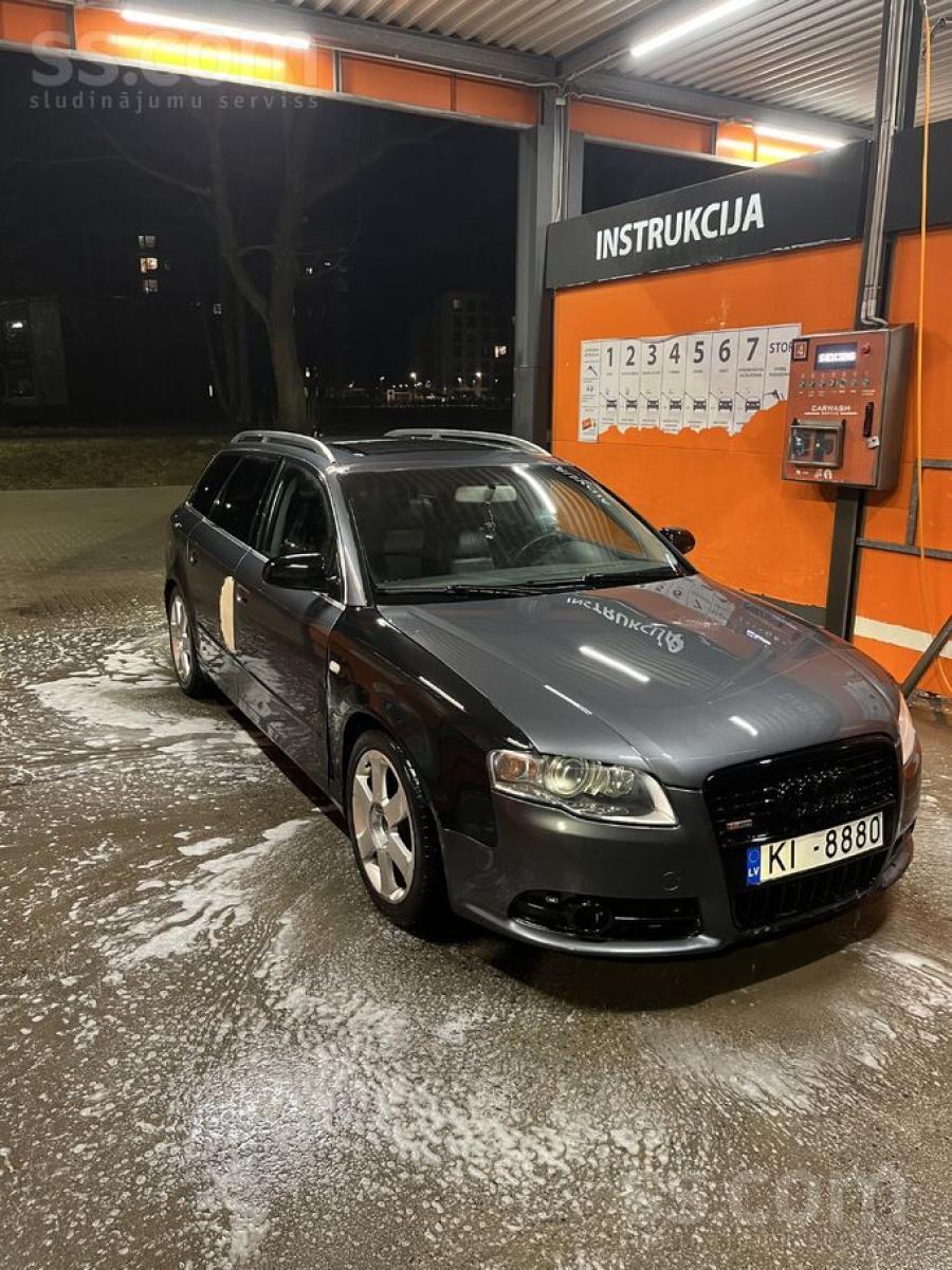 Pelēks Audi A4 2006 Rīga, ar dzinēja tilpumu 3.00 L un nobraukumu 375 tūkst. km par 1800 €, foto 4 vietnē AUTOMOTO.COM.LV