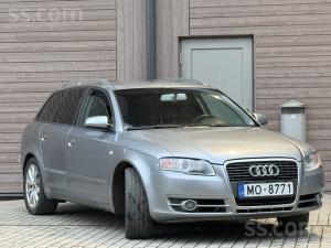 Grey Audi A4 2006 in Jelgava, with an engine capacity of 2.00 L and mileage of 338 thousand km for 2400 €, photo 4 on AUTOMOTO.COM.LV