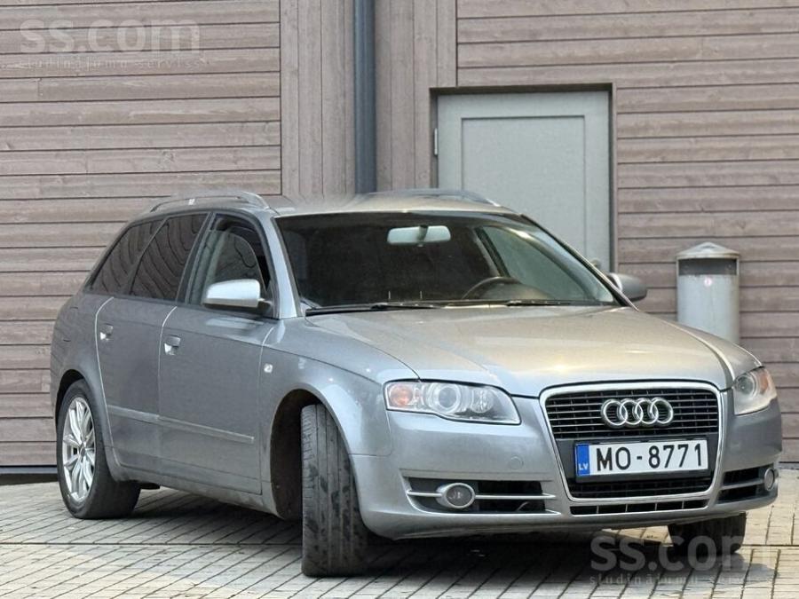 Grey Audi A4 2006 in Jelgava, with an engine capacity of 2.00 L and mileage of 338 thousand km for 2400 €, photo 4 on AUTOMOTO.COM.LV
