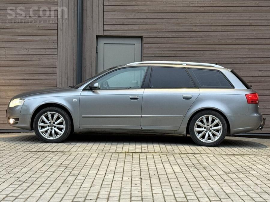 Grey Audi A4 2006 in Jelgava, with an engine capacity of 2.00 L and mileage of 338 thousand km for 2400 €, photo 5 on AUTOMOTO.COM.LV