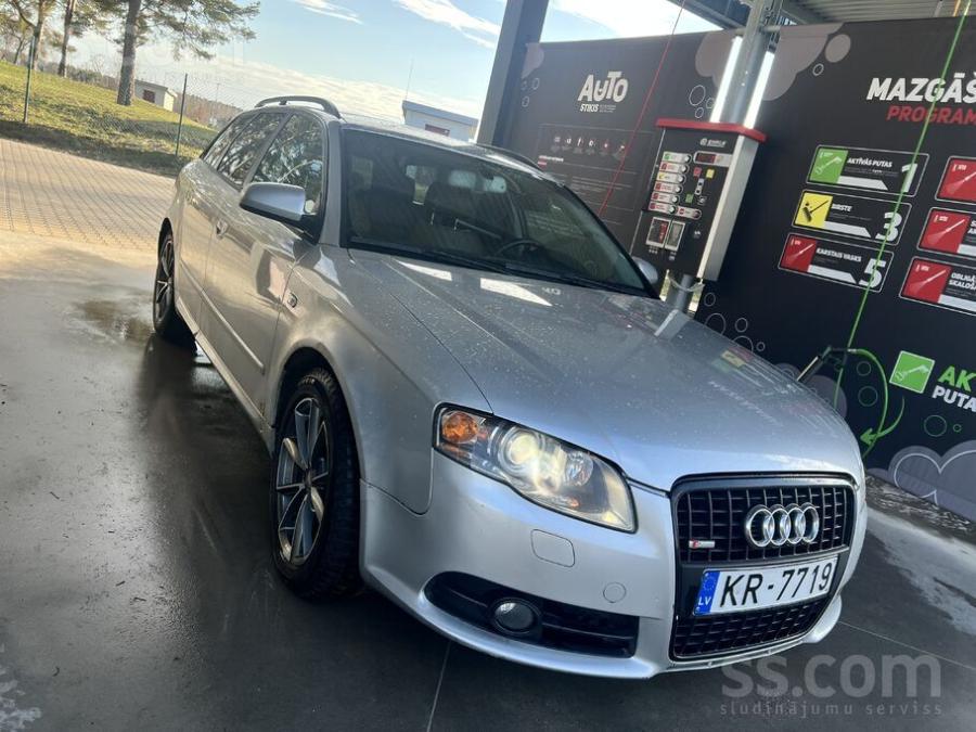 Grey Audi A4 2006 in Riga, with an engine capacity of 3.00 L and mileage of 326 thousand km for 2260 €, photo 5 on AUTOMOTO.COM.LV