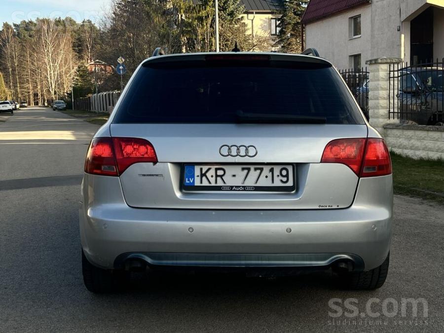 Grey Audi A4 2006 in Riga, with an engine capacity of 3.00 L and mileage of 326 thousand km for 2260 €, photo 6 on AUTOMOTO.COM.LV