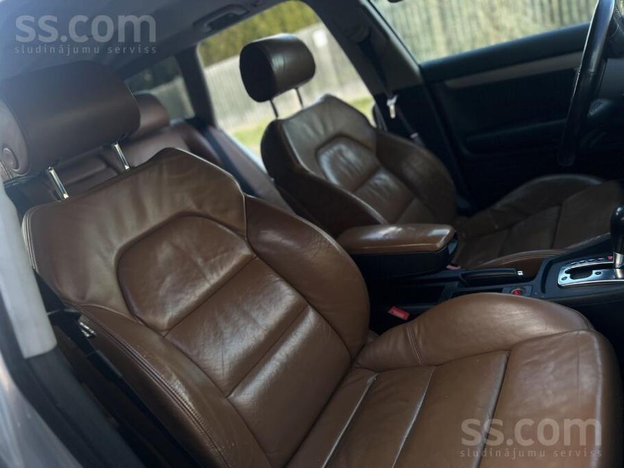 Grey Audi A4 2006 in Riga, with an engine capacity of 3.00 L and mileage of 326 thousand km for 2260 €, photo 19 on AUTOMOTO.COM.LV
