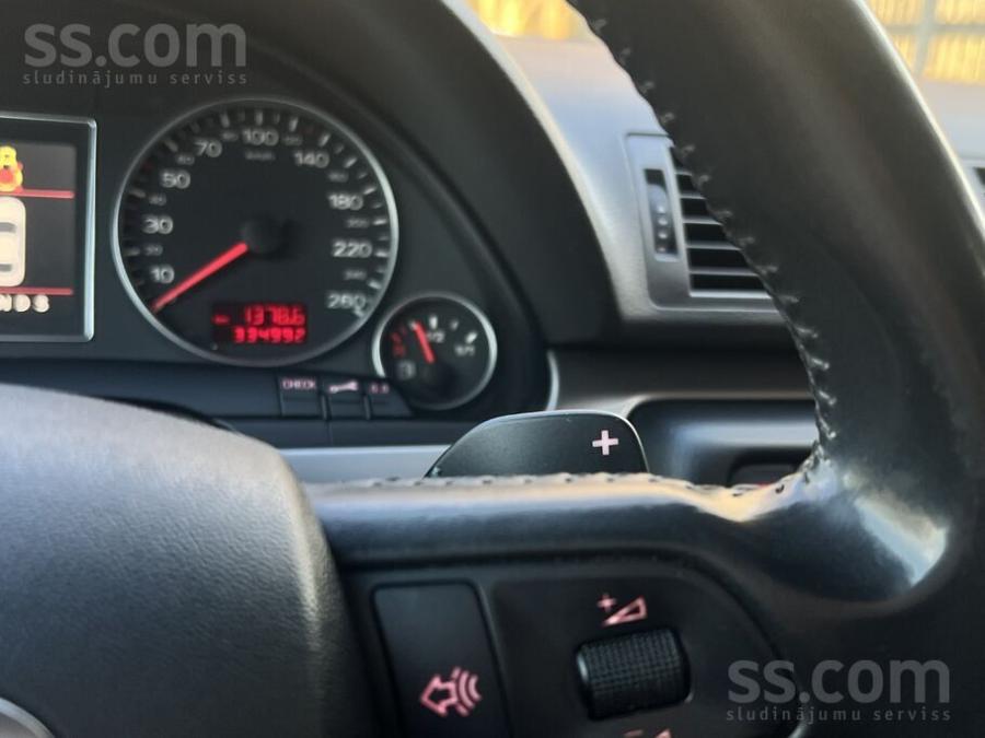 Grey Audi A4 2006 in Riga, with an engine capacity of 3.00 L and mileage of 326 thousand km for 2260 €, photo 23 on AUTOMOTO.COM.LV