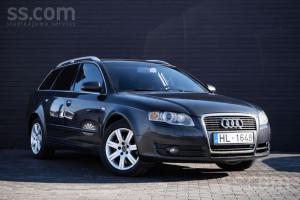 Grey Audi A4 2006 in Riga, with an engine capacity of 2.00 L and mileage of 377 thousand km for 1690 €, photo 3 on AUTOMOTO.COM.LV