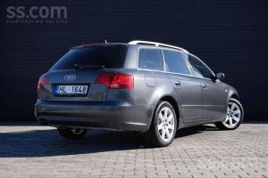 Grey Audi A4 2006 in Riga, with an engine capacity of 2.00 L and mileage of 377 thousand km for 1690 €, photo 4 on AUTOMOTO.COM.LV