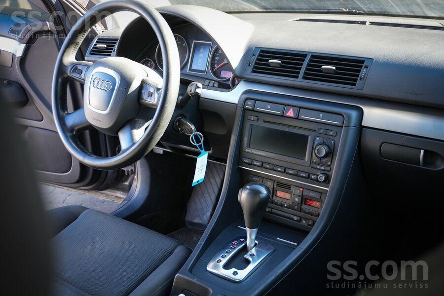 Grey Audi A4 2006 in Riga, with an engine capacity of 2.00 L and mileage of 377 thousand km for 1690 €, photo 6 on AUTOMOTO.COM.LV