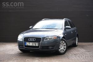 Grey Audi A4 2006 in Riga, with an engine capacity of 2.00 L and mileage of 317 thousand km for 3990 €, photo  on AUTOMOTO.COM.LV