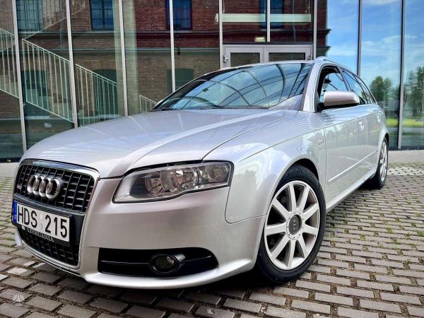 Grey Audi A4 2006 in Kaunas, with an engine capacity of 1.99 L and mileage of 340 thousand km for 3200 €, photo 2 on AUTOMOTO.COM.LV