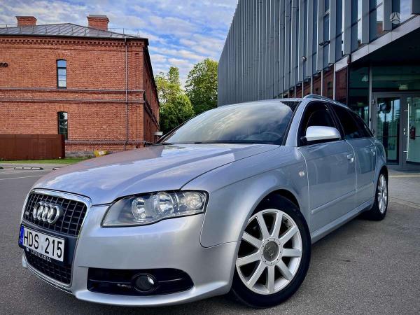 Grey Audi A4 2006 in Kaunas, with an engine capacity of 1.99 L and mileage of 340 thousand km for 3200 €, photo 9 on AUTOMOTO.COM.LV