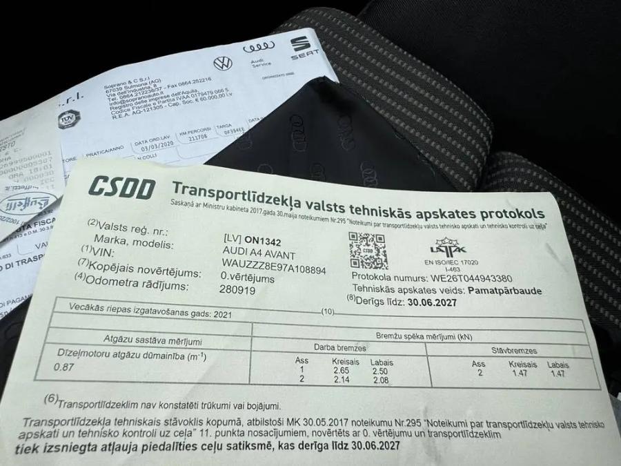 Pelēks Audi A4 2006 Daugavpils, ar dzinēja tilpumu 2.00 L un nobraukumu 281 tūkst. km par 4690 €, foto 24 vietnē AUTOMOTO.COM.LV