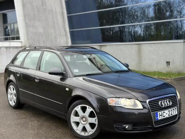 Pelēks Audi A4 2006 Rīga, ar dzinēja tilpumu 2.00 L un nobraukumu 350 tūkst. km par 1990 €, foto 1 vietnē AUTOMOTO.COM.LV