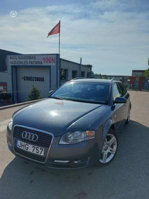 Grey Audi A4 2006 in Kaunas, with an engine capacity of 1.99 L and mileage of 305 thousand km for 2800 €, photo 4 on AUTOMOTO.COM.LV