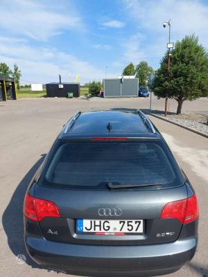 Grey Audi A4 2006 in Kaunas, with an engine capacity of 1.99 L and mileage of 305 thousand km for 2800 €, photo 9 on AUTOMOTO.COM.LV