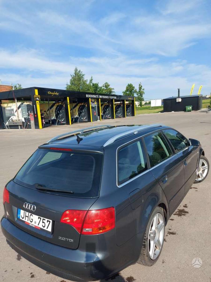 Grey Audi A4 2006 in Kaunas, with an engine capacity of 1.99 L and mileage of 305 thousand km for 2800 €, photo 11 on AUTOMOTO.COM.LV