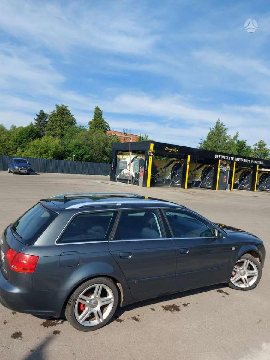 Grey Audi A4 2006 in Kaunas, with an engine capacity of 1.99 L and mileage of 305 thousand km for 2800 €, photo 12 on AUTOMOTO.COM.LV