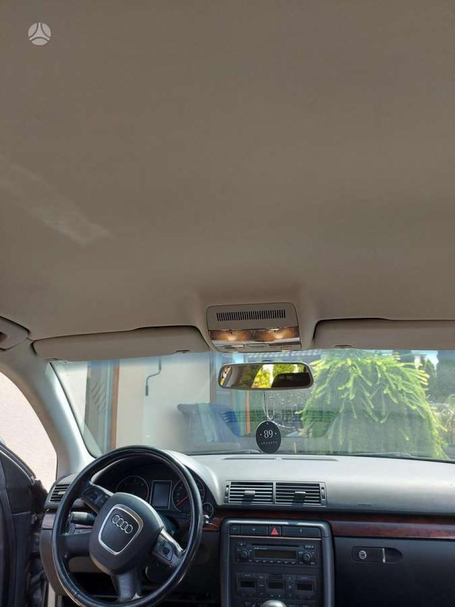 Grey Audi A4 2006 in Kaunas, with an engine capacity of 1.99 L and mileage of 305 thousand km for 2800 €, photo 23 on AUTOMOTO.COM.LV