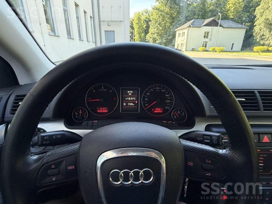 Pelēks Audi A4 2006 Jelgava, ar dzinēja tilpumu 2.70 L un nobraukumu 387 tūkst. km par 1950 €, foto 13 vietnē AUTOMOTO.COM.LV