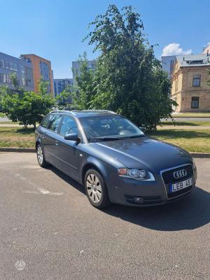 Grey Audi A4 2006 in Vilnius, with an engine capacity of 1.97 L and mileage of 314 thousand km for 2600 €, photo 3 on AUTOMOTO.COM.LV