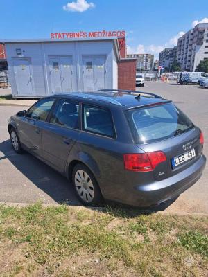Grey Audi A4 2006 in Vilnius, with an engine capacity of 1.97 L and mileage of 314 thousand km for 2600 €, photo 5 on AUTOMOTO.COM.LV