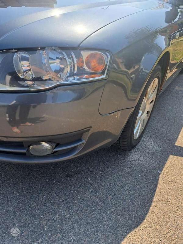 Grey Audi A4 2006 in Vilnius, with an engine capacity of 1.97 L and mileage of 314 thousand km for 2600 €, photo 7 on AUTOMOTO.COM.LV