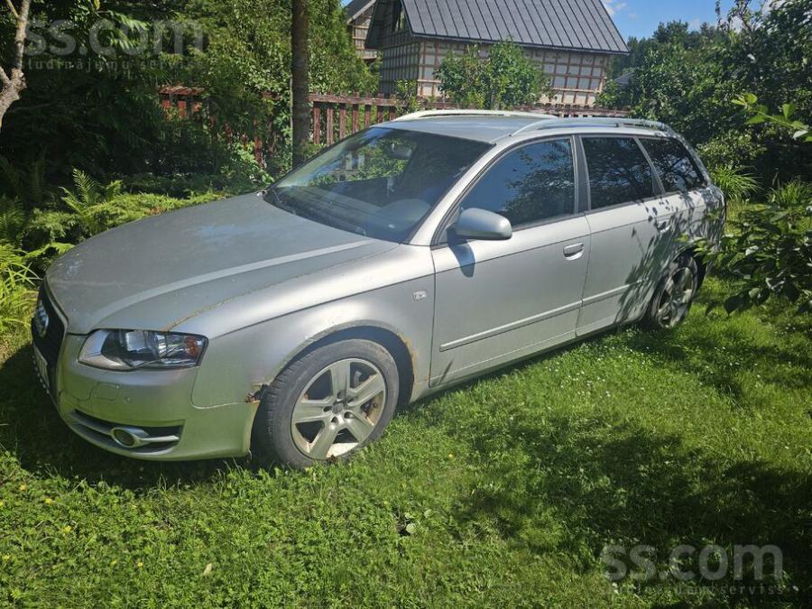 Серый Ауди А4 2006 в Рига, объемом двигателя 2.70 л и пробегом 406 тыс. км за 700 €, фото 1 на AUTOMOTO.COM.LV