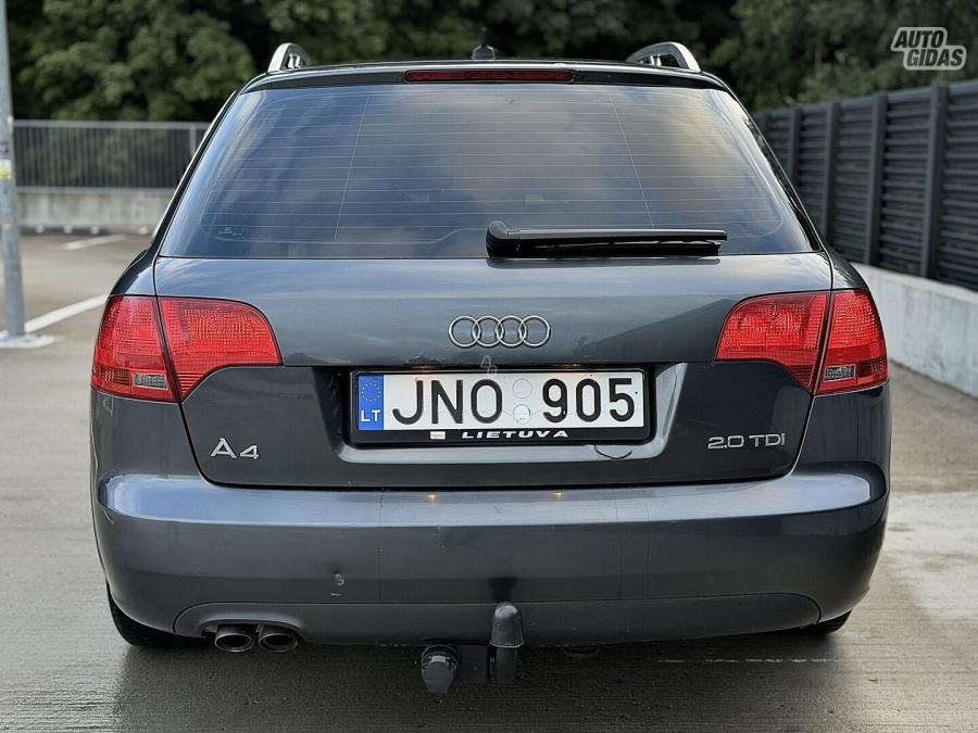 Grey Audi A4 2006 in Vilnius, with an engine capacity of 2.00 L and mileage of 331 thousand km for 2740 €, photo 9 on AUTOMOTO.COM.LV