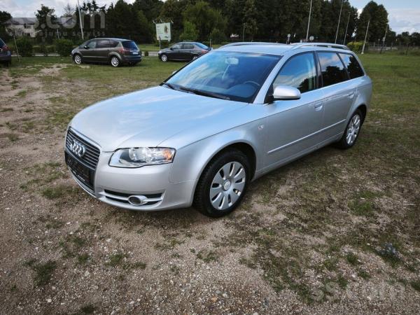 Grey Audi A4 2006 in Kuldiga, with an engine capacity of 1.90 L and mileage of 217 thousand km for 3990 €, photo 1 on AUTOMOTO.COM.LV