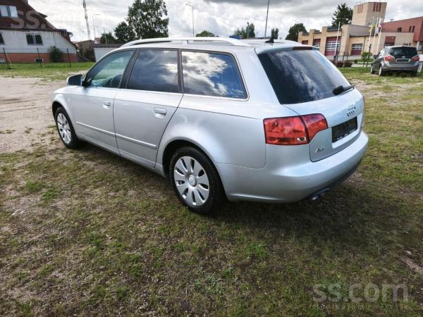 Grey Audi A4 2006 in Kuldiga, with an engine capacity of 1.90 L and mileage of 217 thousand km for 3990 €, photo 3 on AUTOMOTO.COM.LV