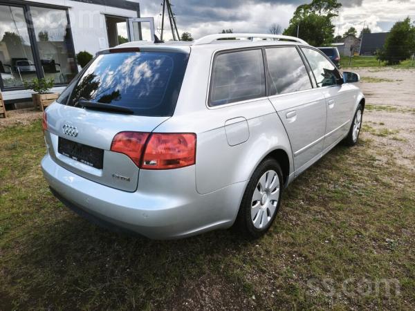 Grey Audi A4 2006 in Kuldiga, with an engine capacity of 1.90 L and mileage of 217 thousand km for 3990 €, photo 4 on AUTOMOTO.COM.LV