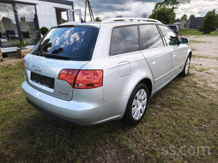 Pelēks Audi A4 2006 Kuldīga, ar dzinēja tilpumu 1.90 L un nobraukumu 217 tūkst. km par 3990 €, foto 5 vietnē AUTOMOTO.COM.LV