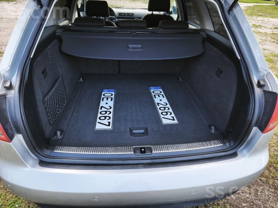 Pelēks Audi A4 2006 Kuldīga, ar dzinēja tilpumu 1.90 L un nobraukumu 217 tūkst. km par 3990 €, foto 13 vietnē AUTOMOTO.COM.LV